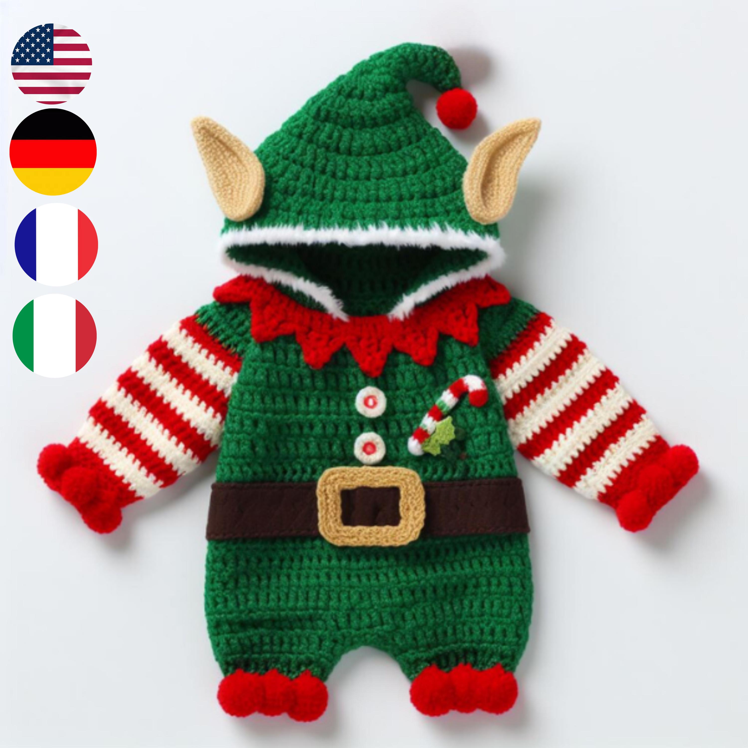 Elf Jumpsuit Multi-language Guide (english, French, German, Italian) - Etsy