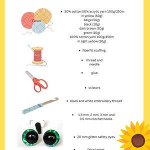 Solara the Sunflower Fairy Crochet Pattern – Whimsical Amigurumi Doll ...