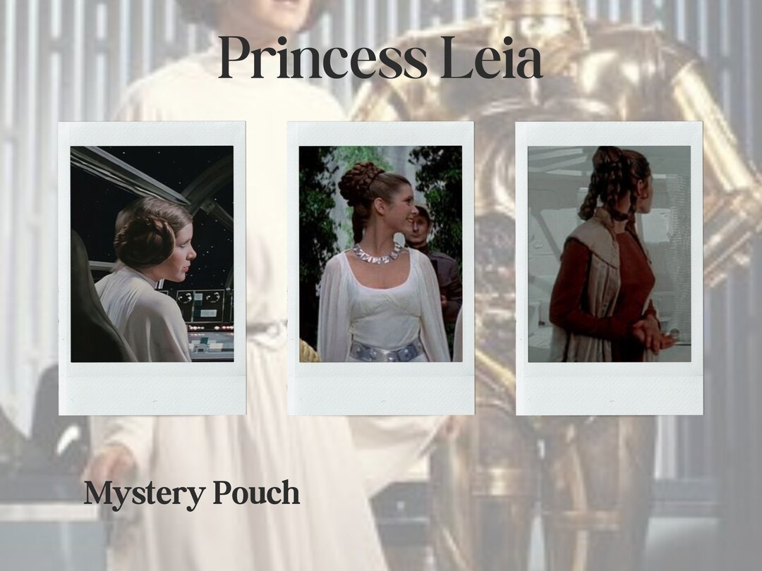 Princess Leia Set of 5 Polaroids | Mystery Pouch | Polaroid Prints ...