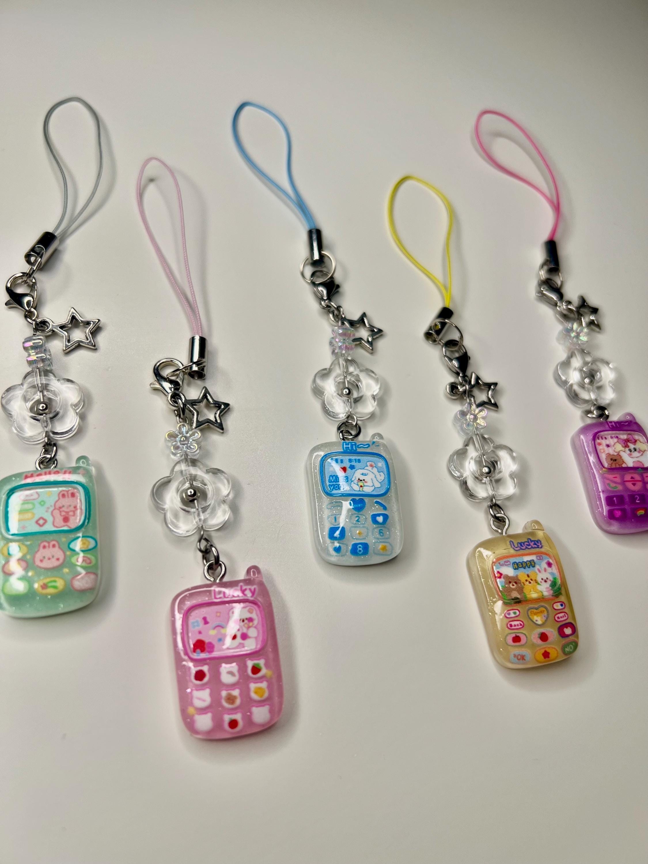 Jelly Cell Phone Charm Cute Kawaii Cell Phone Charm Gift Y2k Phone ...
