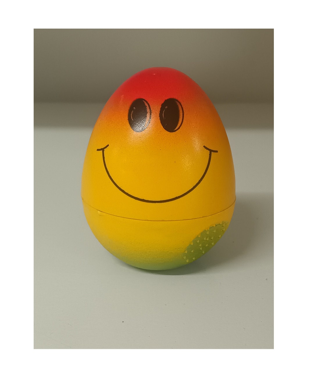 Smiley Face Rasta Colour Egg Tobacco Grinder 2 Part - Etsy