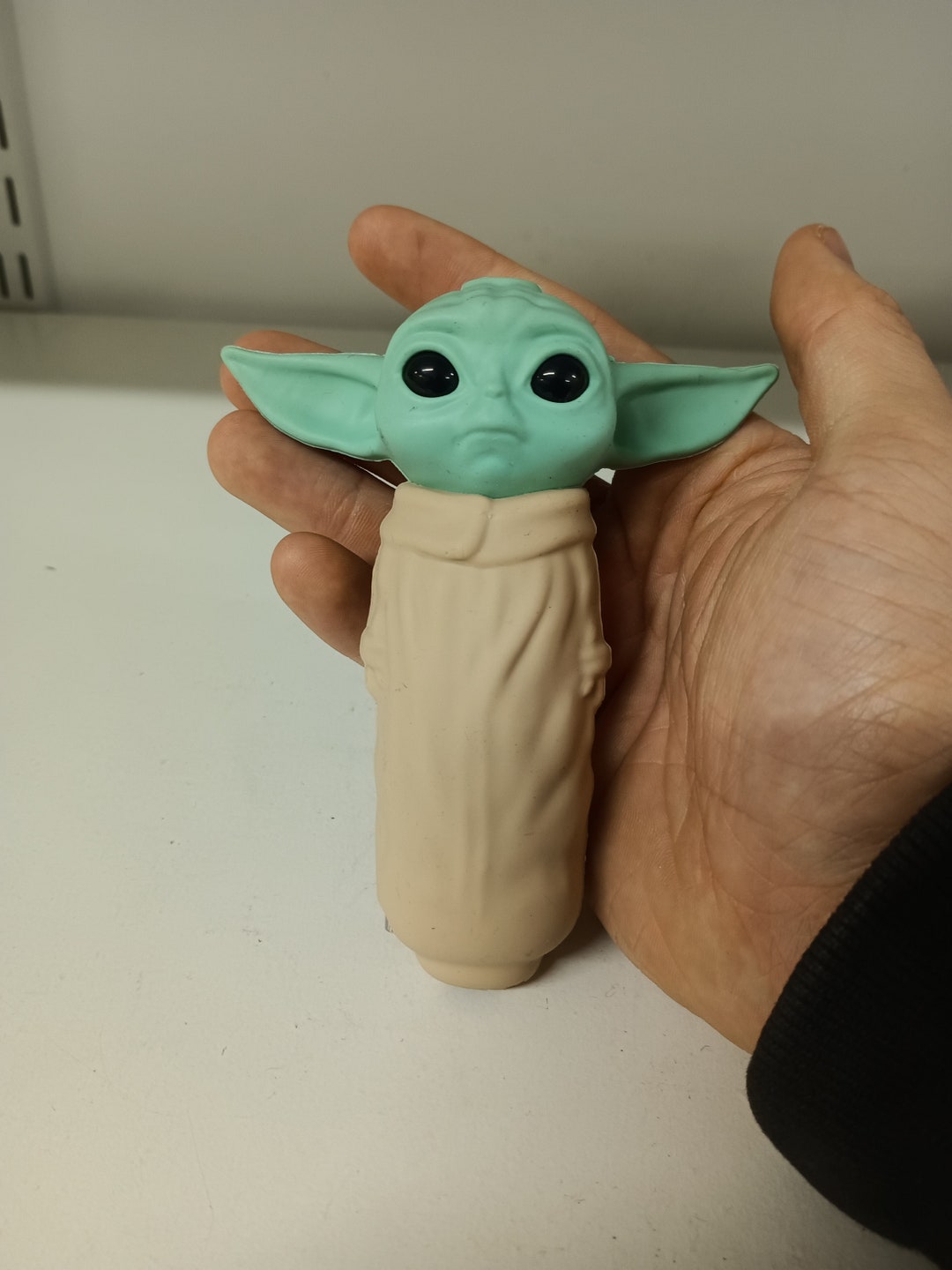 Star Wars Baby Yoda Silicone Tobacco Smoking Pipe Metal Tool for ...