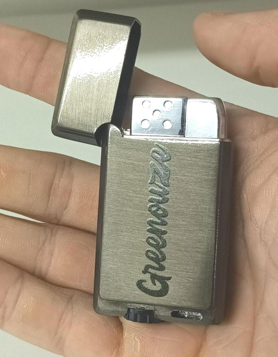 Greenouze Metal Jet Lighter - Greenouze Flick Lighter, Adjustable Flame ...