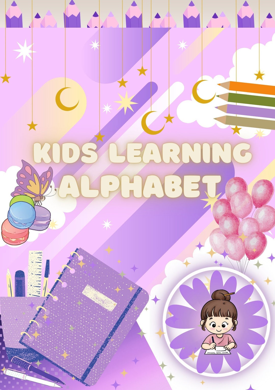 26 Digital ABC Digital Learning Alphabet for Kids Colorful Digital ...