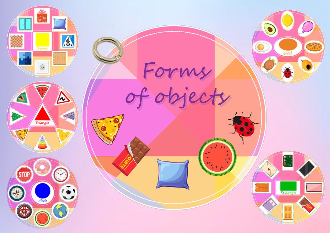 Shapes, Object Shapes, Geometric, Educational, Preschool, Homeschooling ...