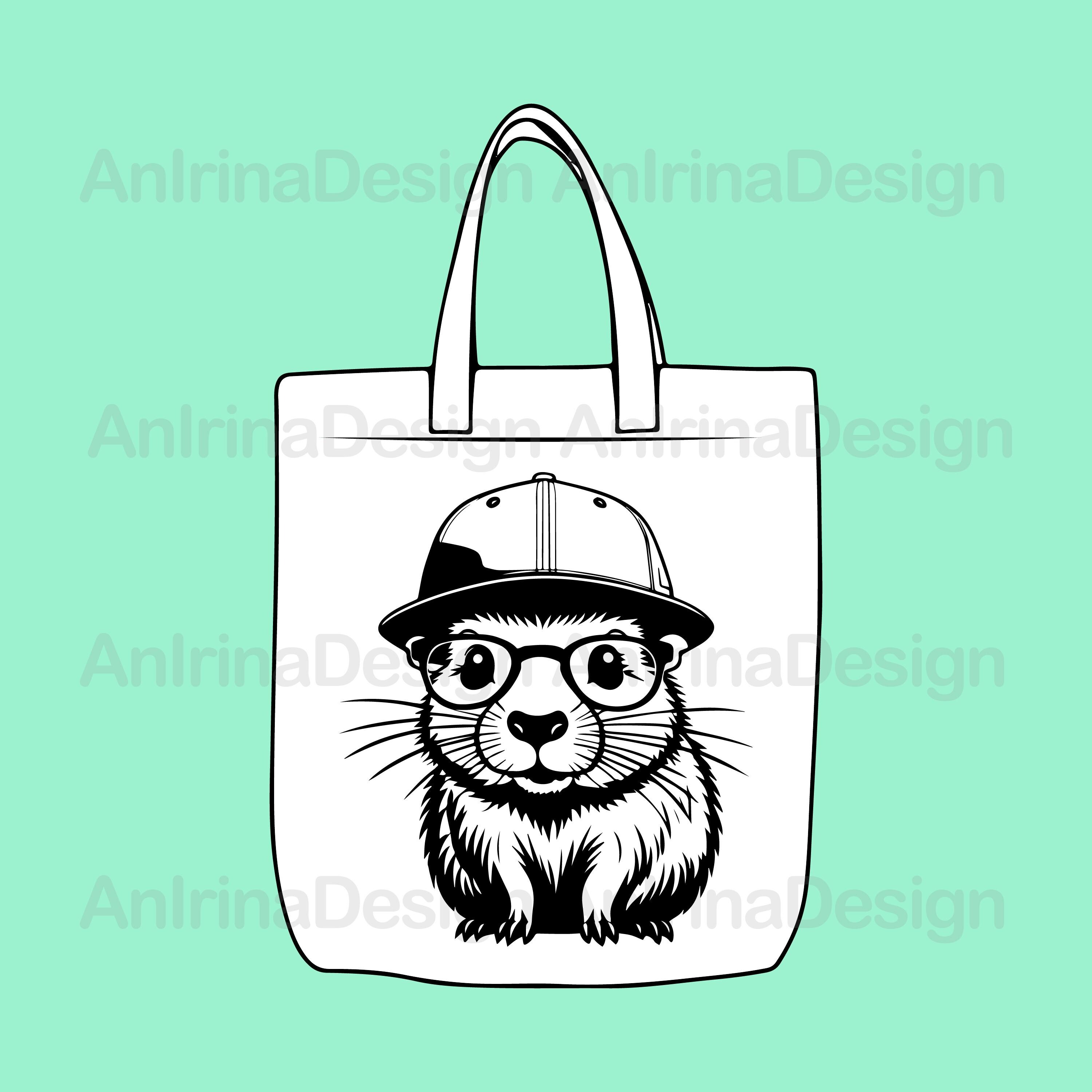 Cute Capybara Clipart, Outline Kit, Instant Download for Projects, SVG ...