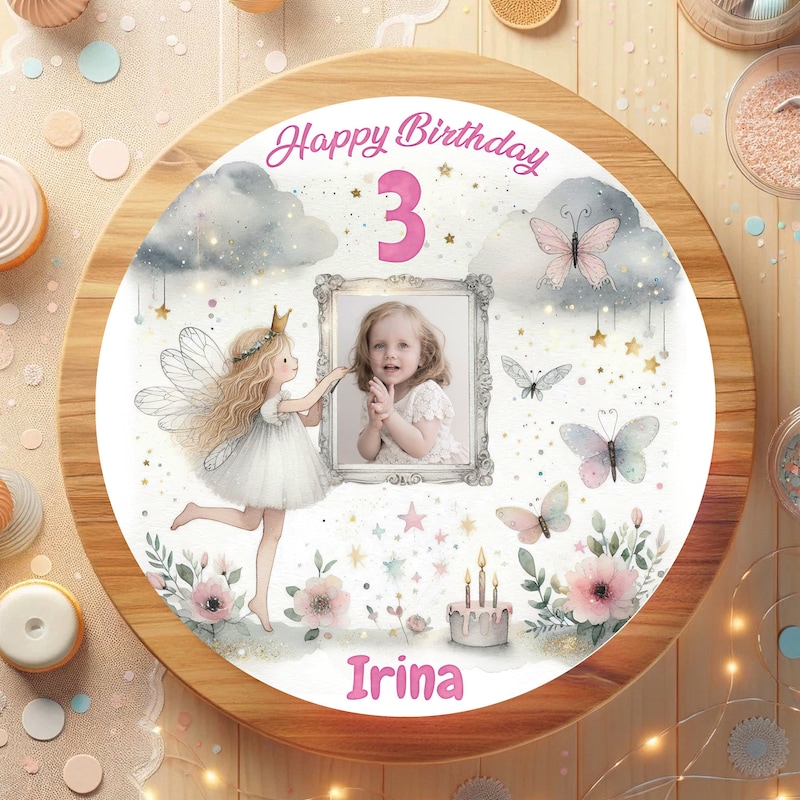 Fairys and Butterflys Cake Topper - Etsy