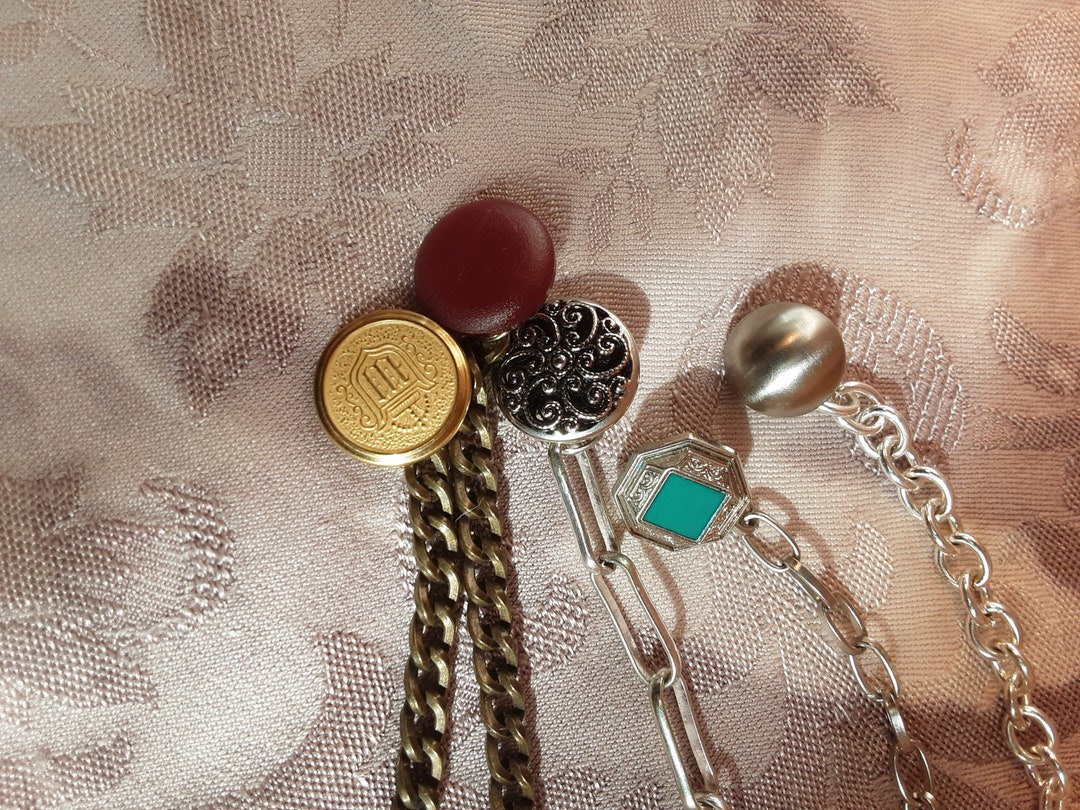Assorted Cape Chains Cloak Fasteners MC30 5 Piece Lot - Etsy
