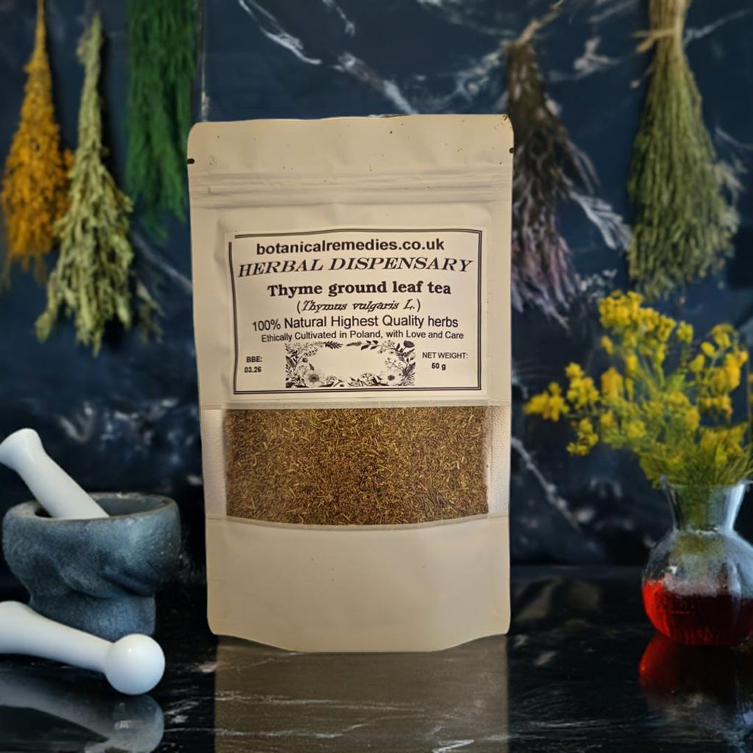 Thyme Leaf Cut Tea (thymus Vulgaris L.) Lab-proven Quality and Purity ...