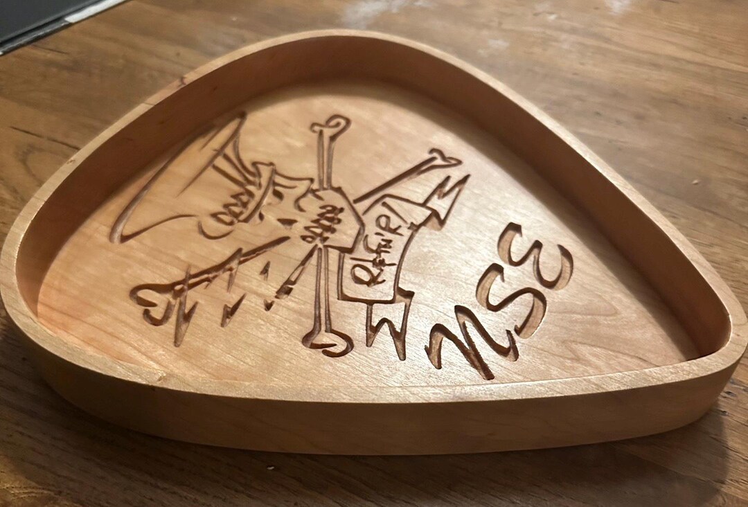 Made to Order Guitar Pick Catch-all Trays 3/4 Solid Cherry Hardwood ...