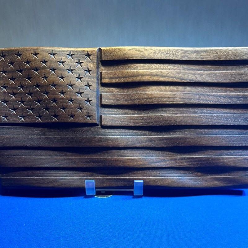 Wavy Wood Flag - Etsy