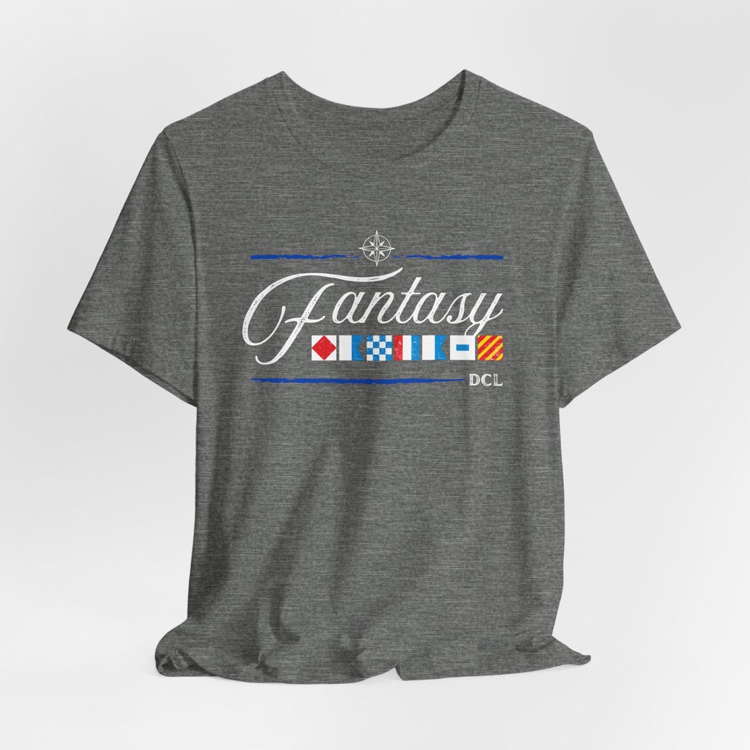 Disney Fantasy Cruise Ship Shirt, Adult Unisex Tee Inspired by Disney ...