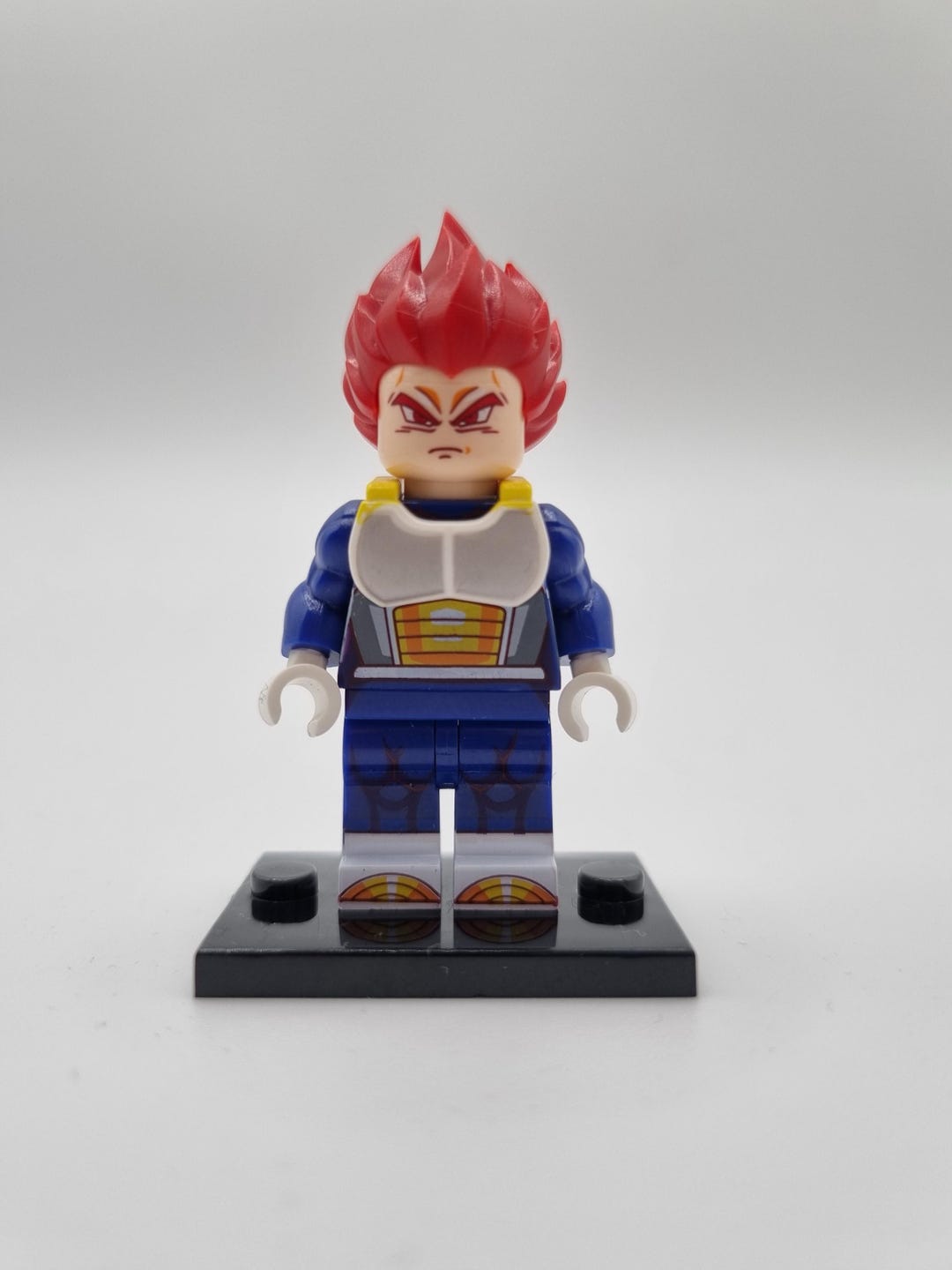 Super Saiyan Red Vegeta Dragon Ball Anime Lego Figure - Etsy