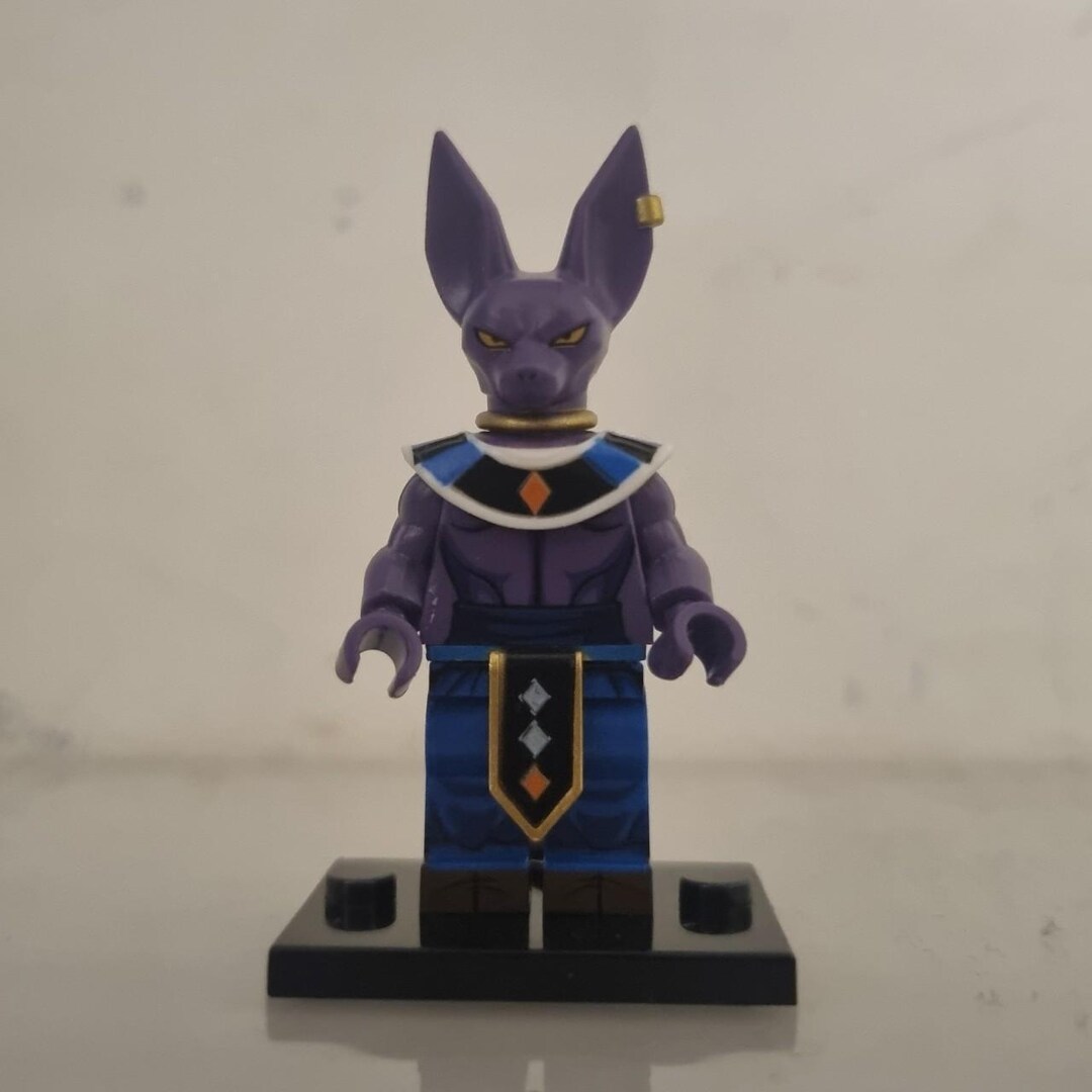 Beerus Dragon Ball Anime Lego Figure - Etsy