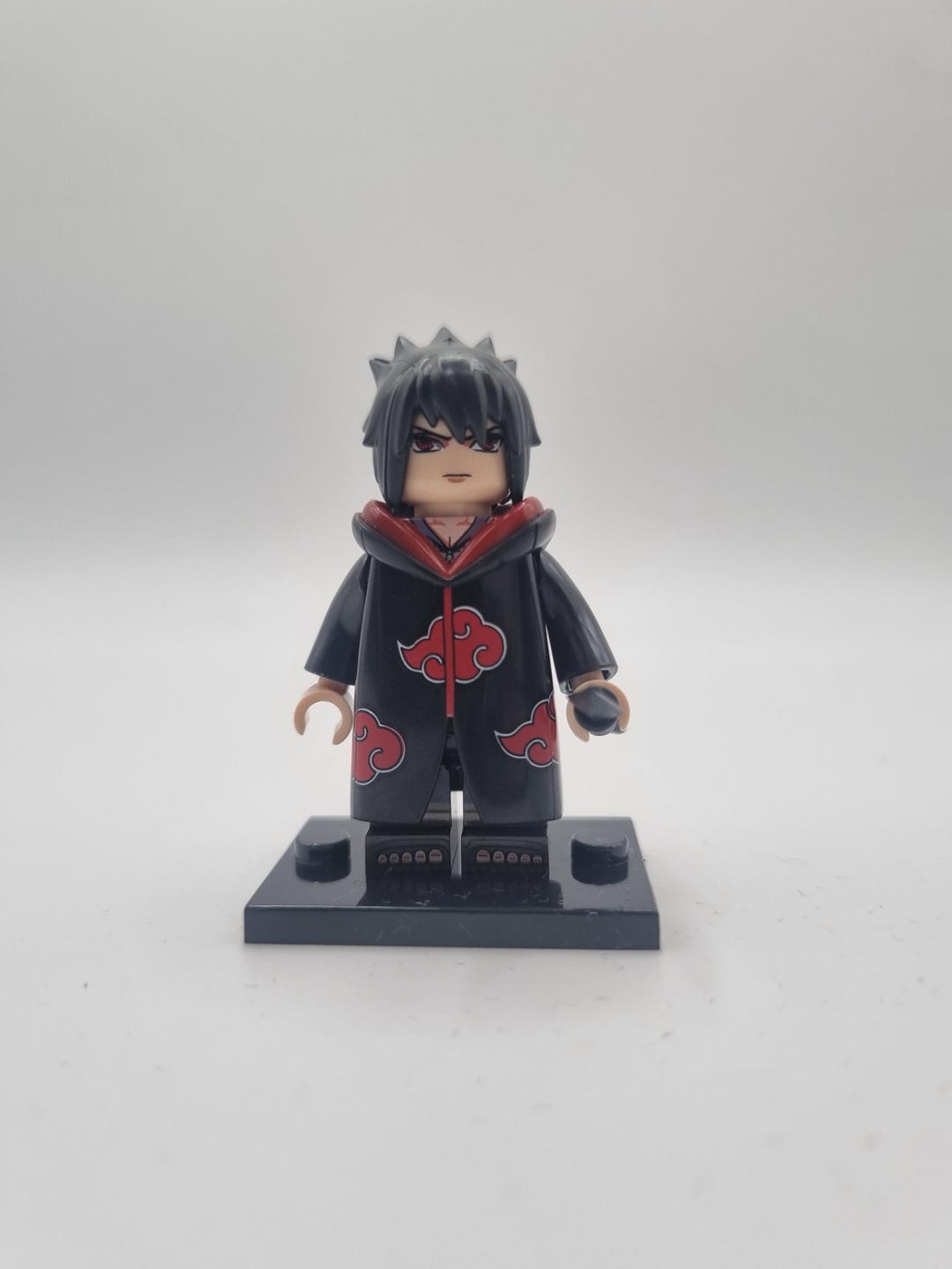 Sasuke Uchiha Lego Inspired Minifigure - Etsy