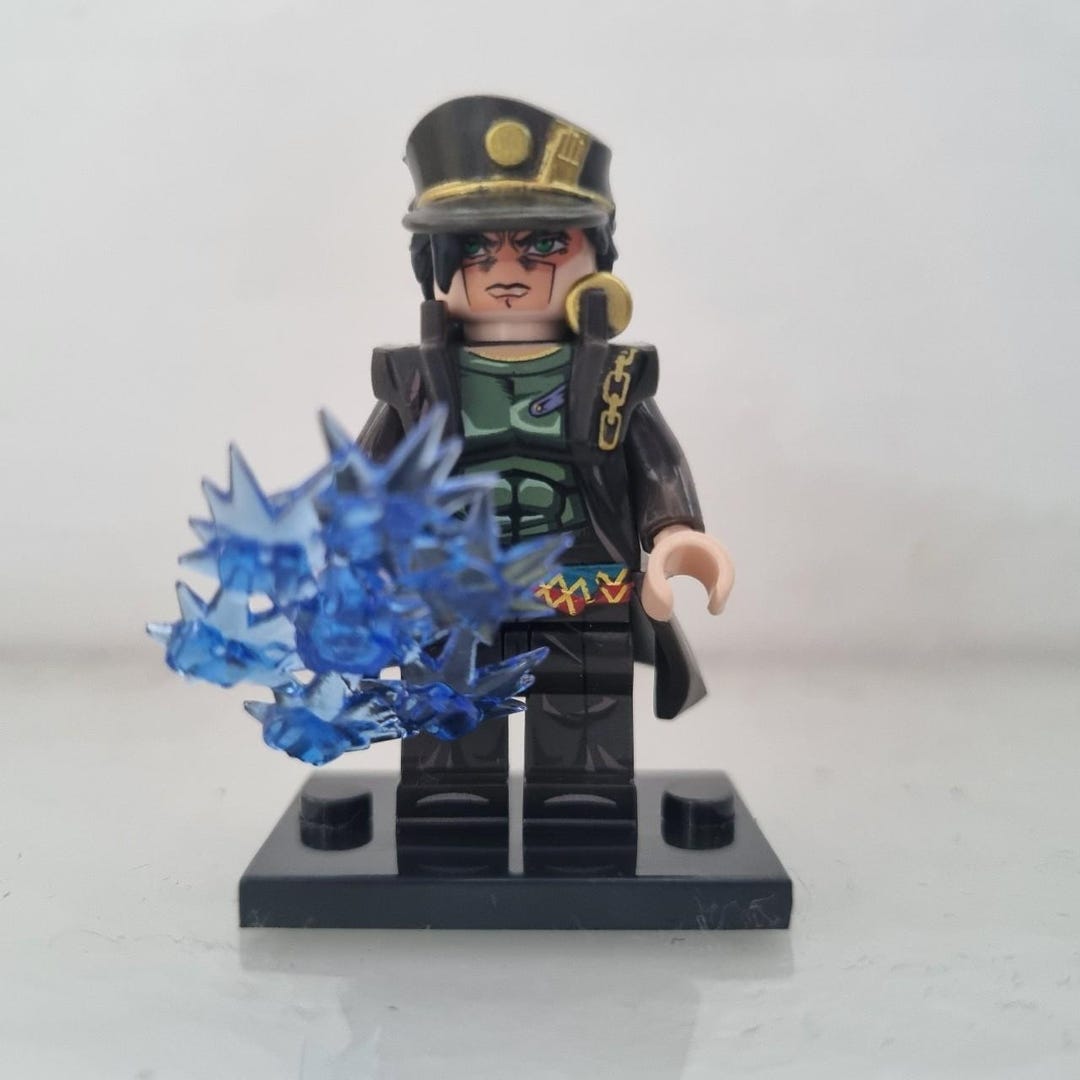 Jotaro Joestar Lego Styled Figure Jojos Anime - Etsy
