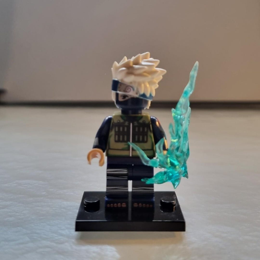 Kakashi Lego Inspired Minifigure Naruto - Etsy