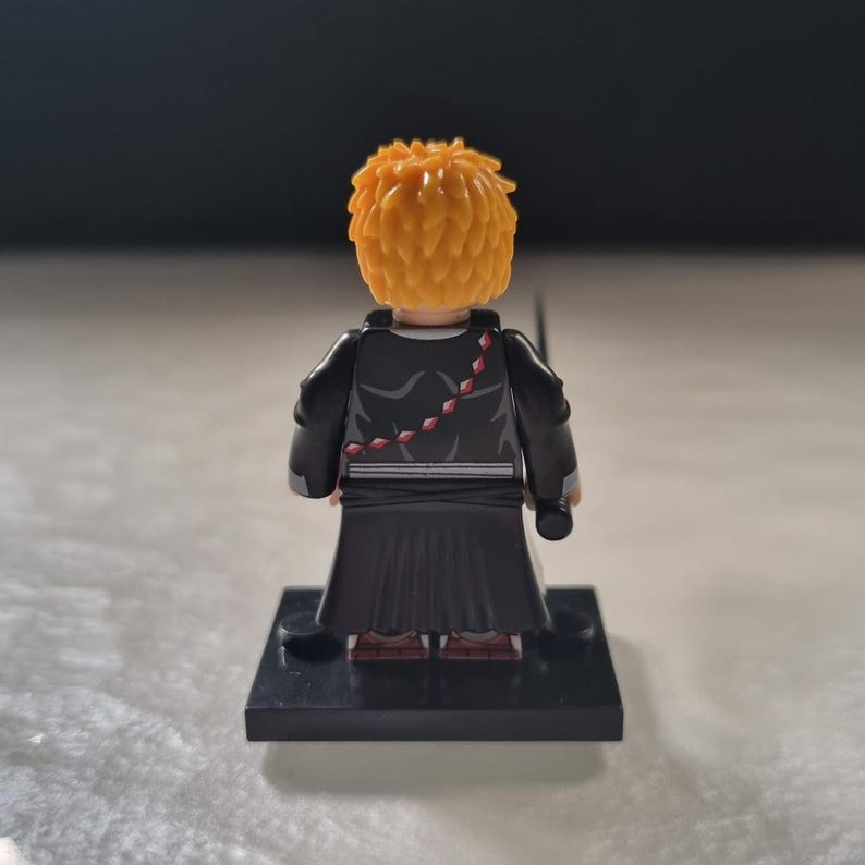 Ichigo Bleach Lego Inspired Minifigure - Etsy