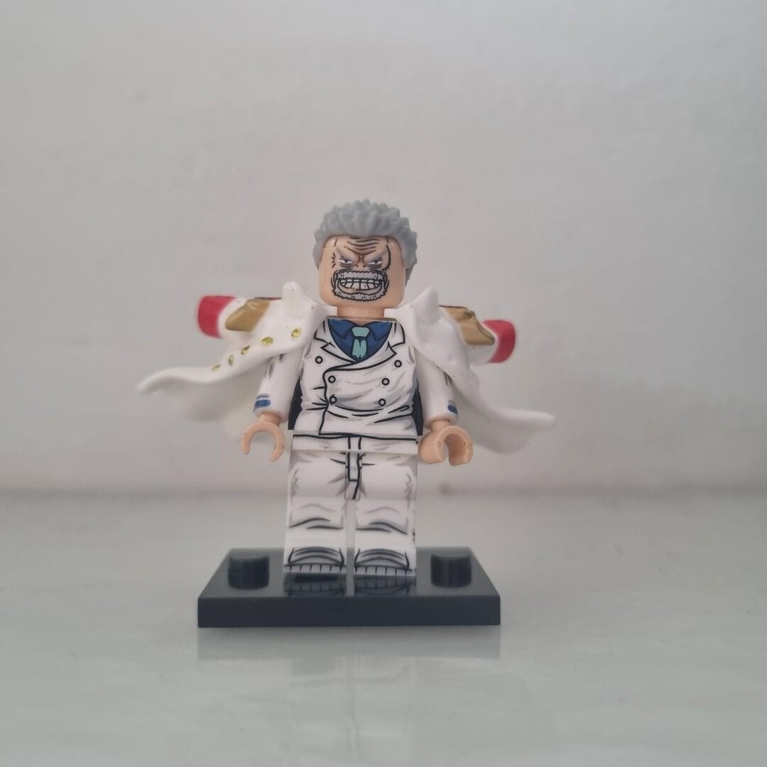 Garp One Piece Anime Lego Figure - Etsy