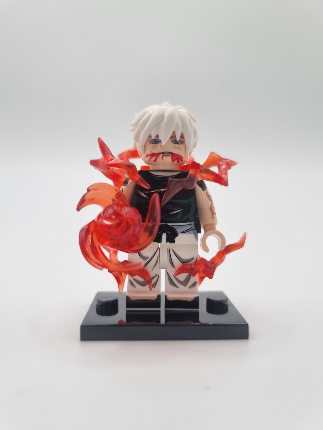 Satoru Gojo Lego Inspired Minifigure - Etsy