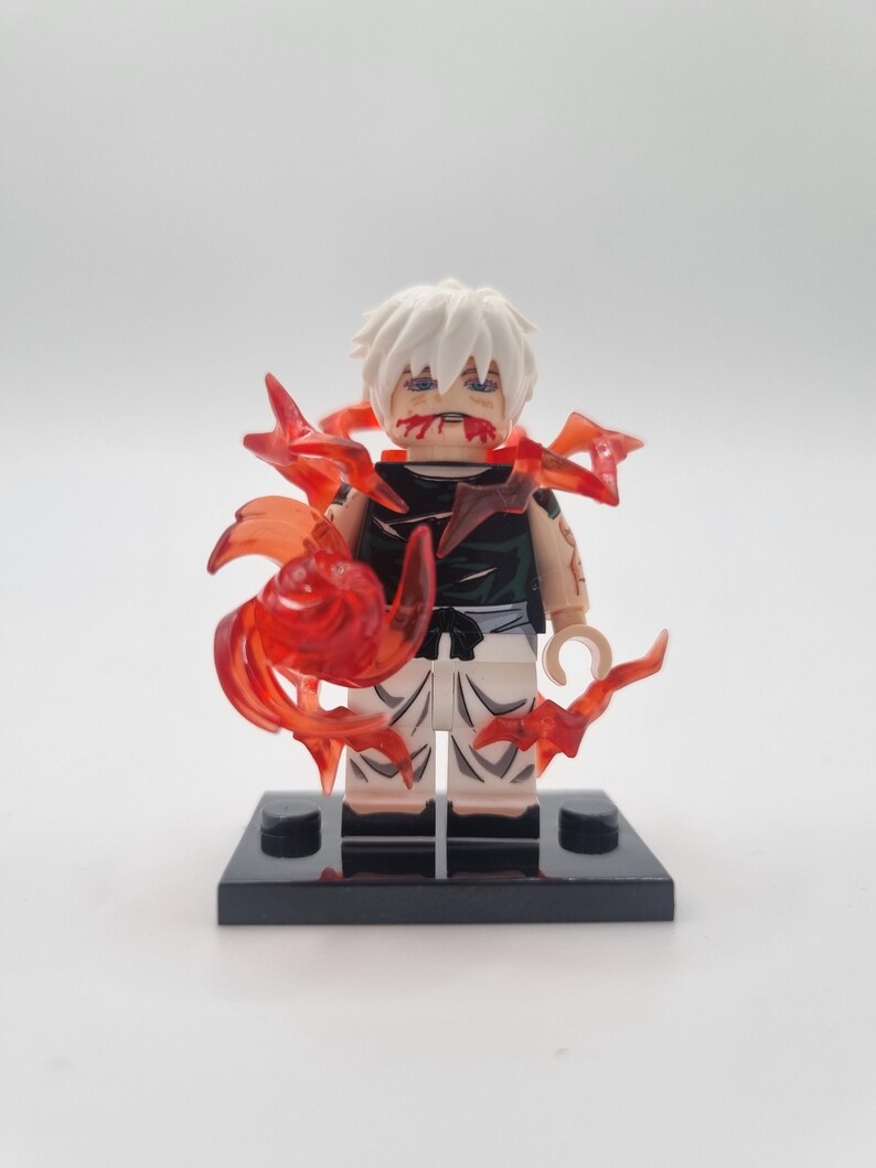 Satoru Gojo Lego Inspired Minifigure - Etsy