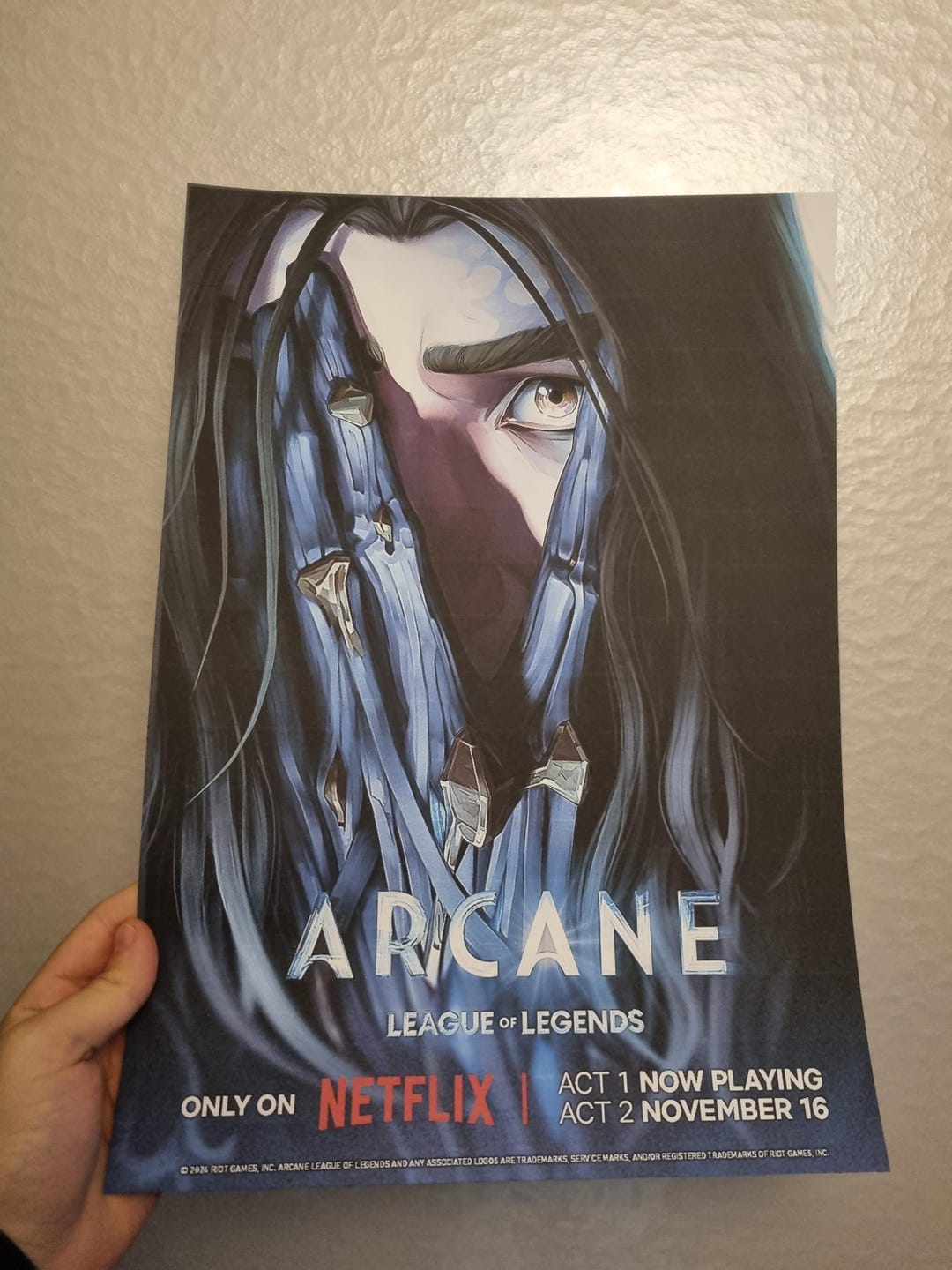 Arcane League of Legends Poster A3 lol - Etsy