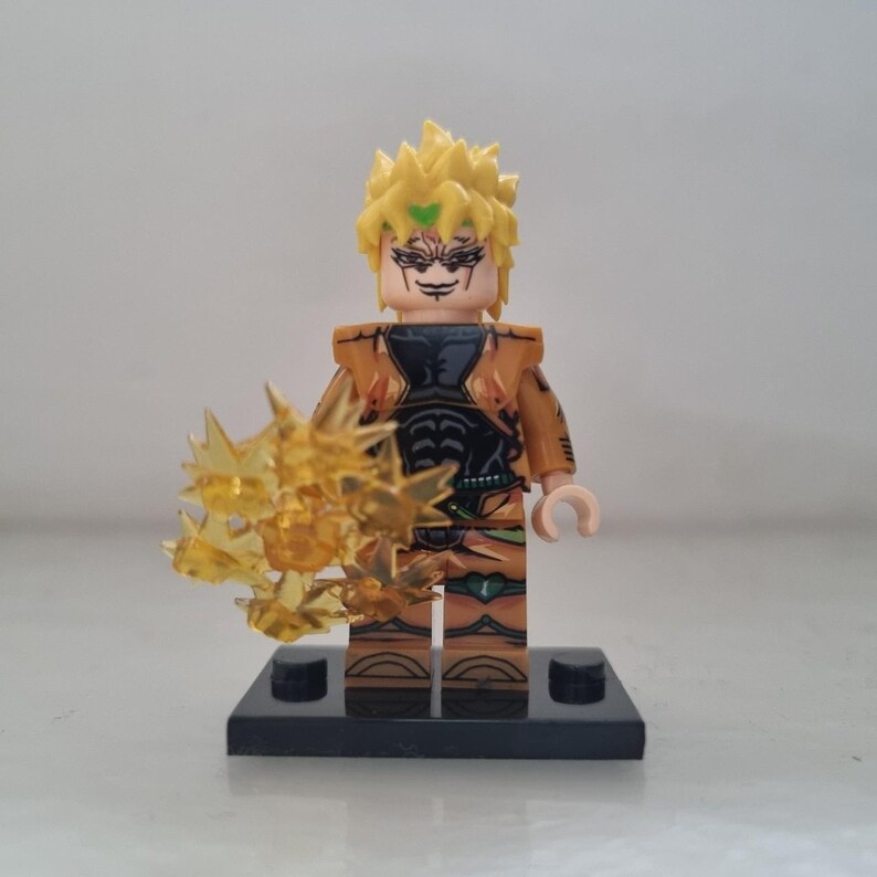 Dio Lego Styled Figure Jojos Anime - Etsy