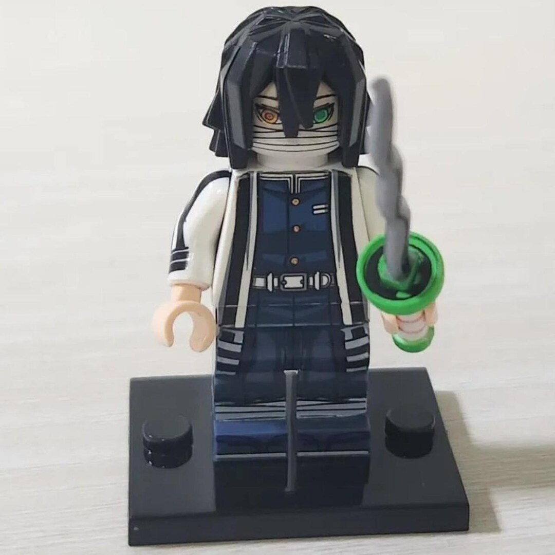 Obanai Demon Slayer Lego Inspired Minifigure - Etsy