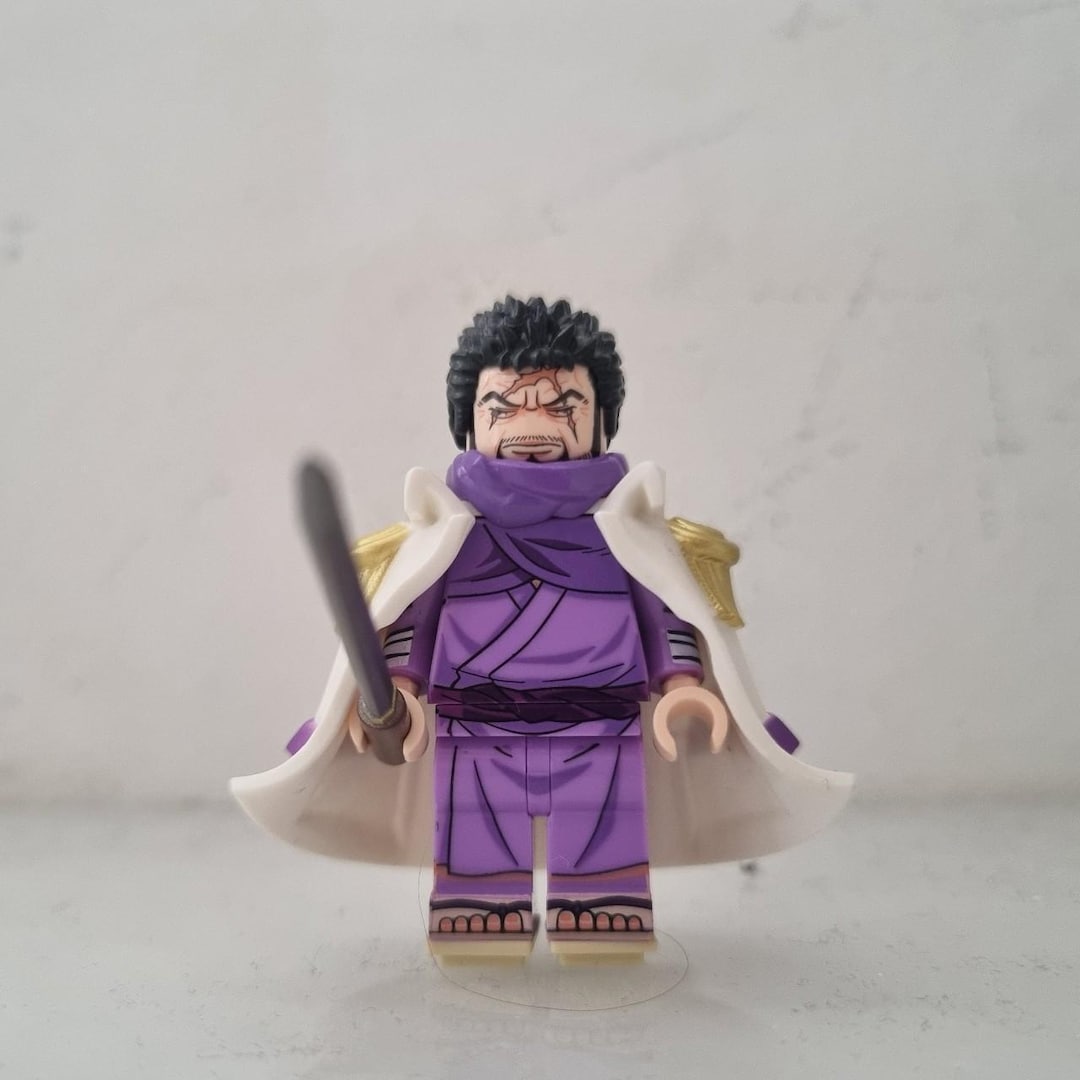 Fujitora One Piece Anime Lego Figure - Etsy