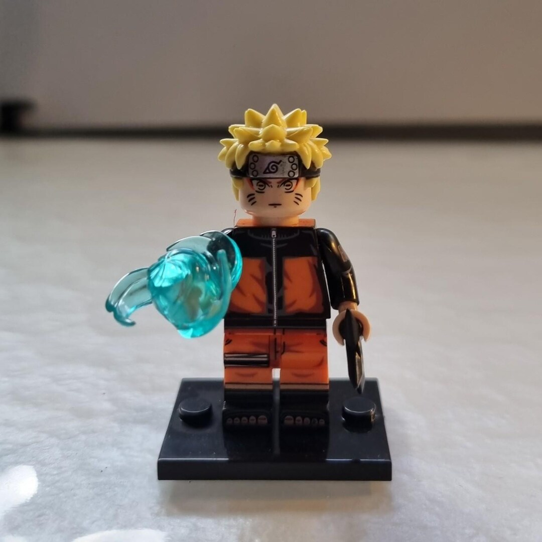 Naruto Lego Inspired Minifigure Naruto - Etsy