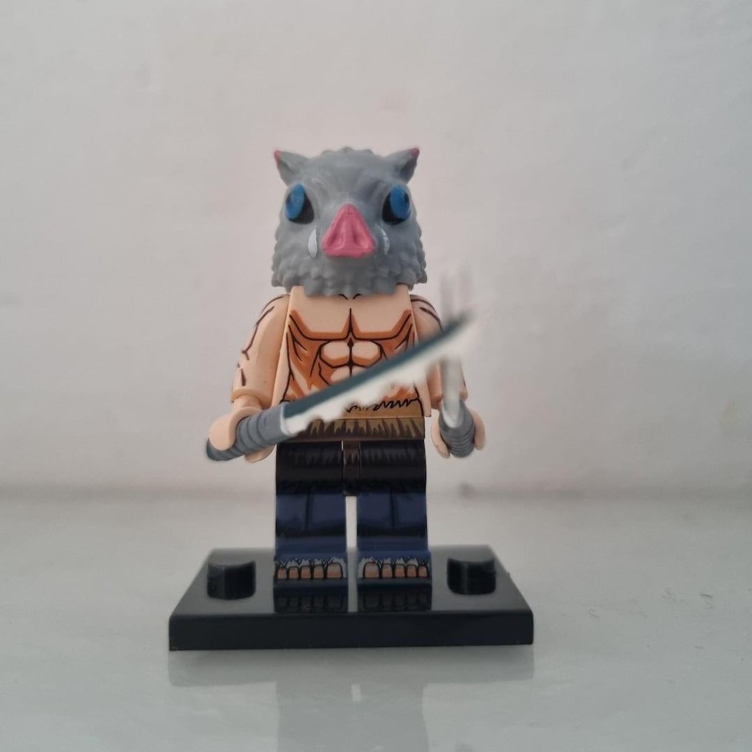 Inosuke Demon Slayer Lego Inspired Minifigure - Etsy