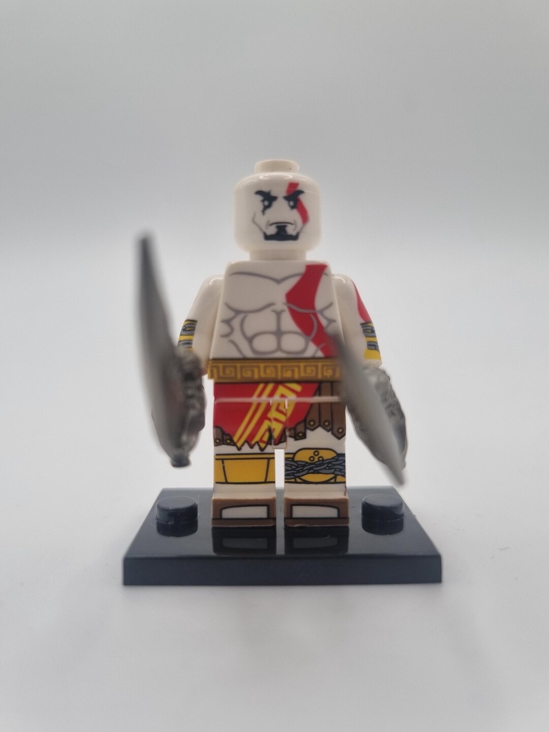 Kratos God of War Lego Style Figure - Etsy