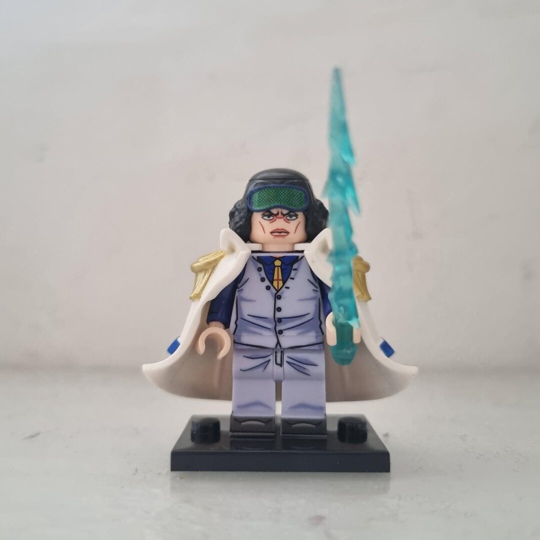 Kuzan Aokiji One Piece Anime Lego Figure - Etsy