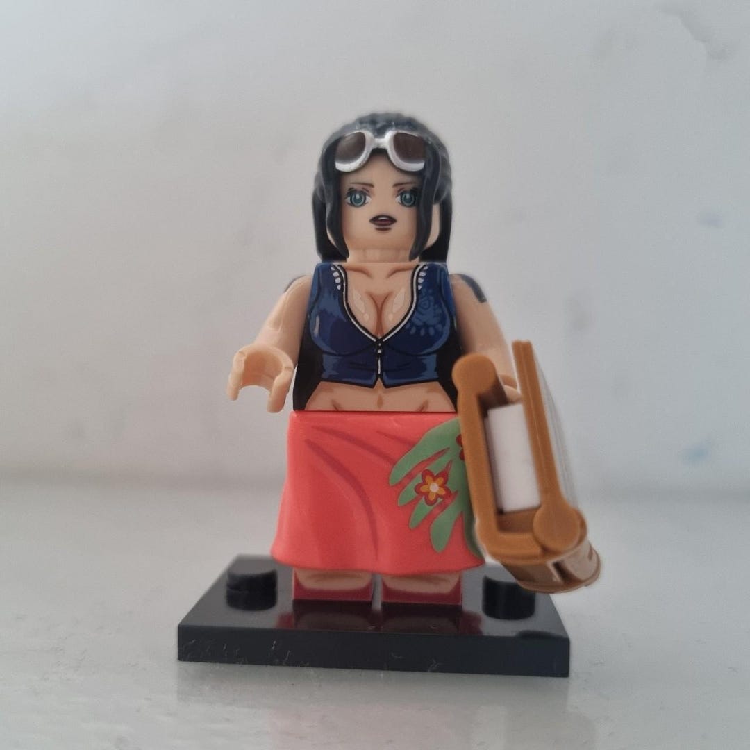 Nico Robin Lego Style Figure One Piece Anime - Etsy UK