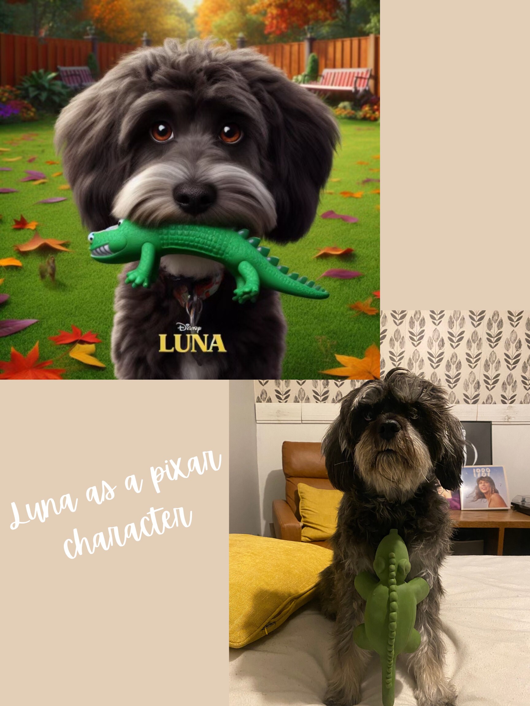 Customized Dog Printables | Customized Pixar-inspired Printables of ...