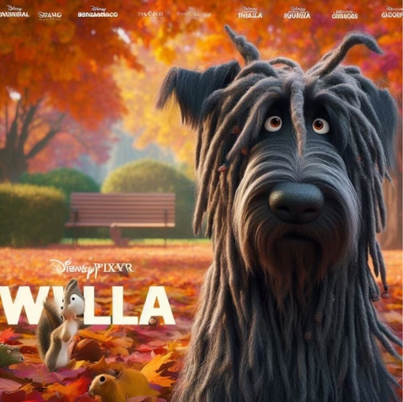 Customized Dog Printables | Customized Pixar-inspired Printables of ...