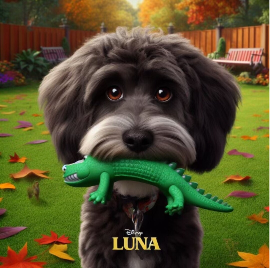 Customized Dog Printables | Customized Pixar-inspired Printables of ...