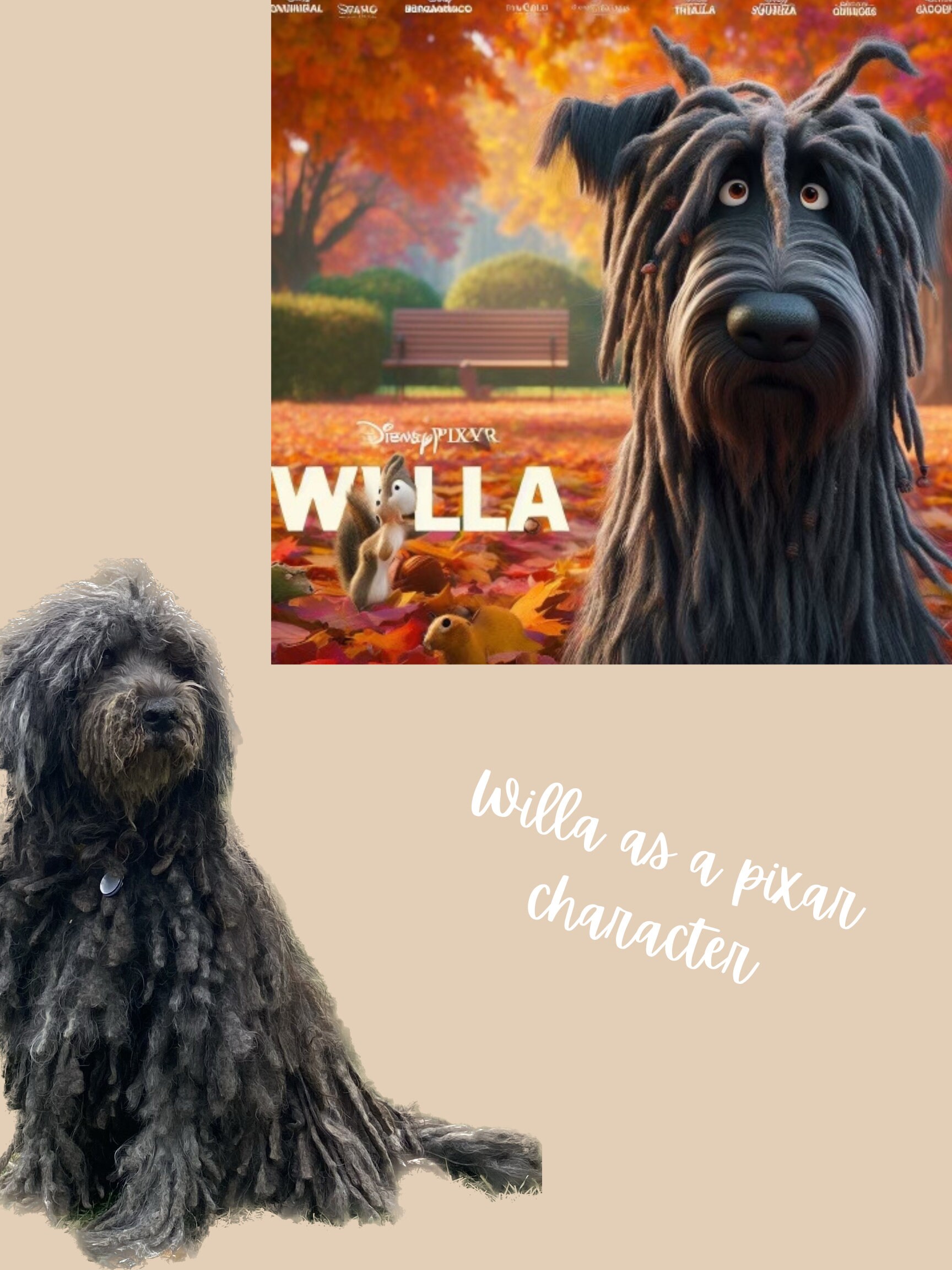 Customized Dog Printables | Customized Pixar-inspired Printables of ...