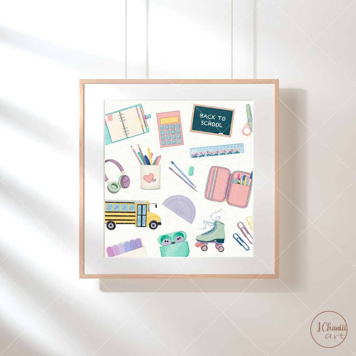 Back to School Clipart, Watercolor School Teacher Clipart, School ...