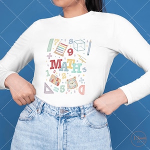 Pastel Math Rectangle PNG, Back to School Clipart, Watercolor School ...