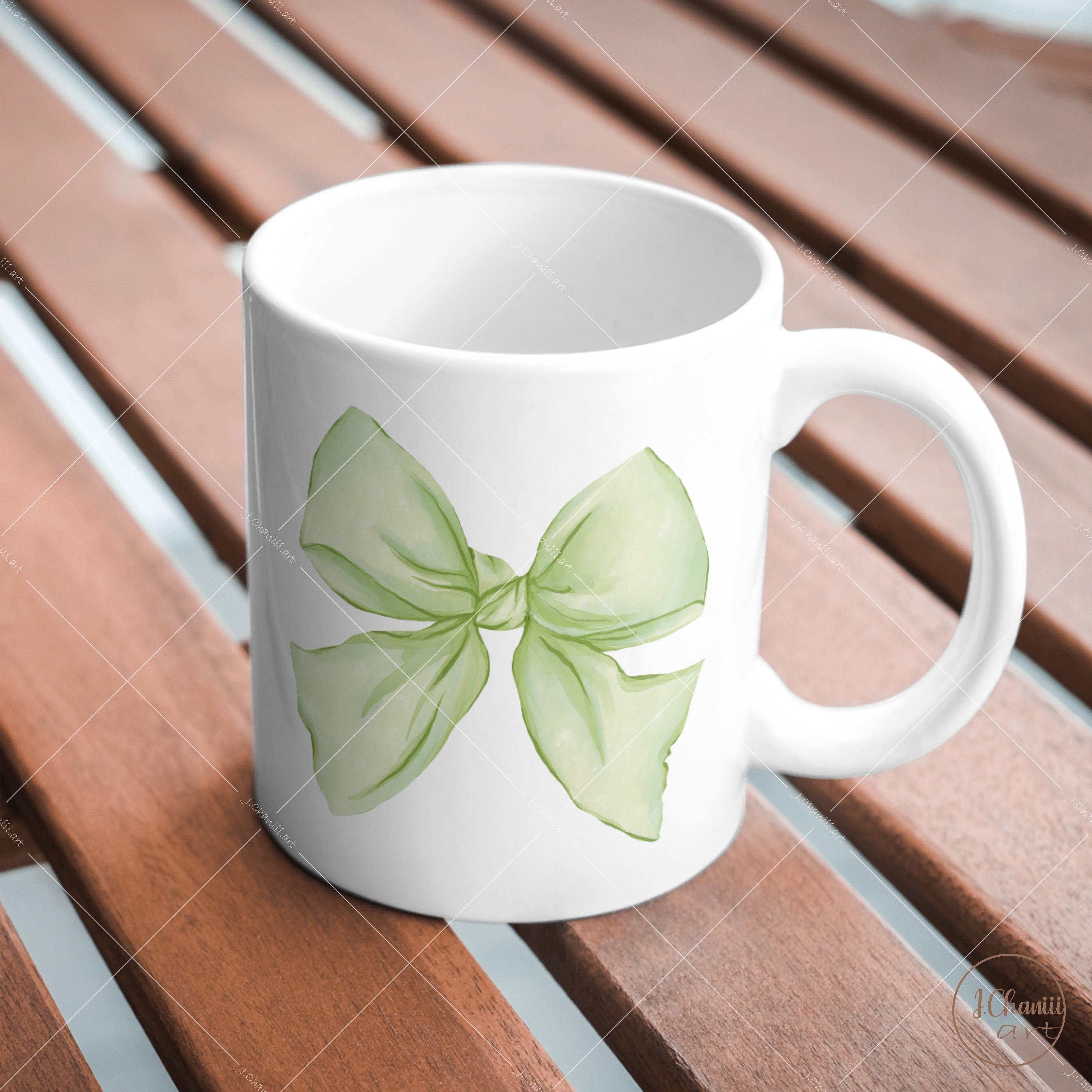 Watercolor Green Bow Clipart: St Patrick's Day Bows (PNG) - Etsy