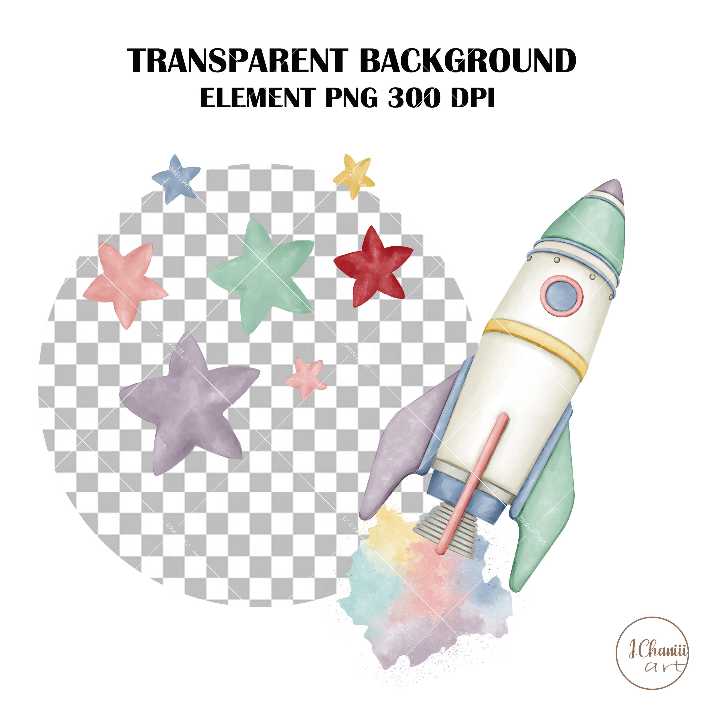 Back to School Clipart, Watercolor Space Clipart, Cute Astronaut ...