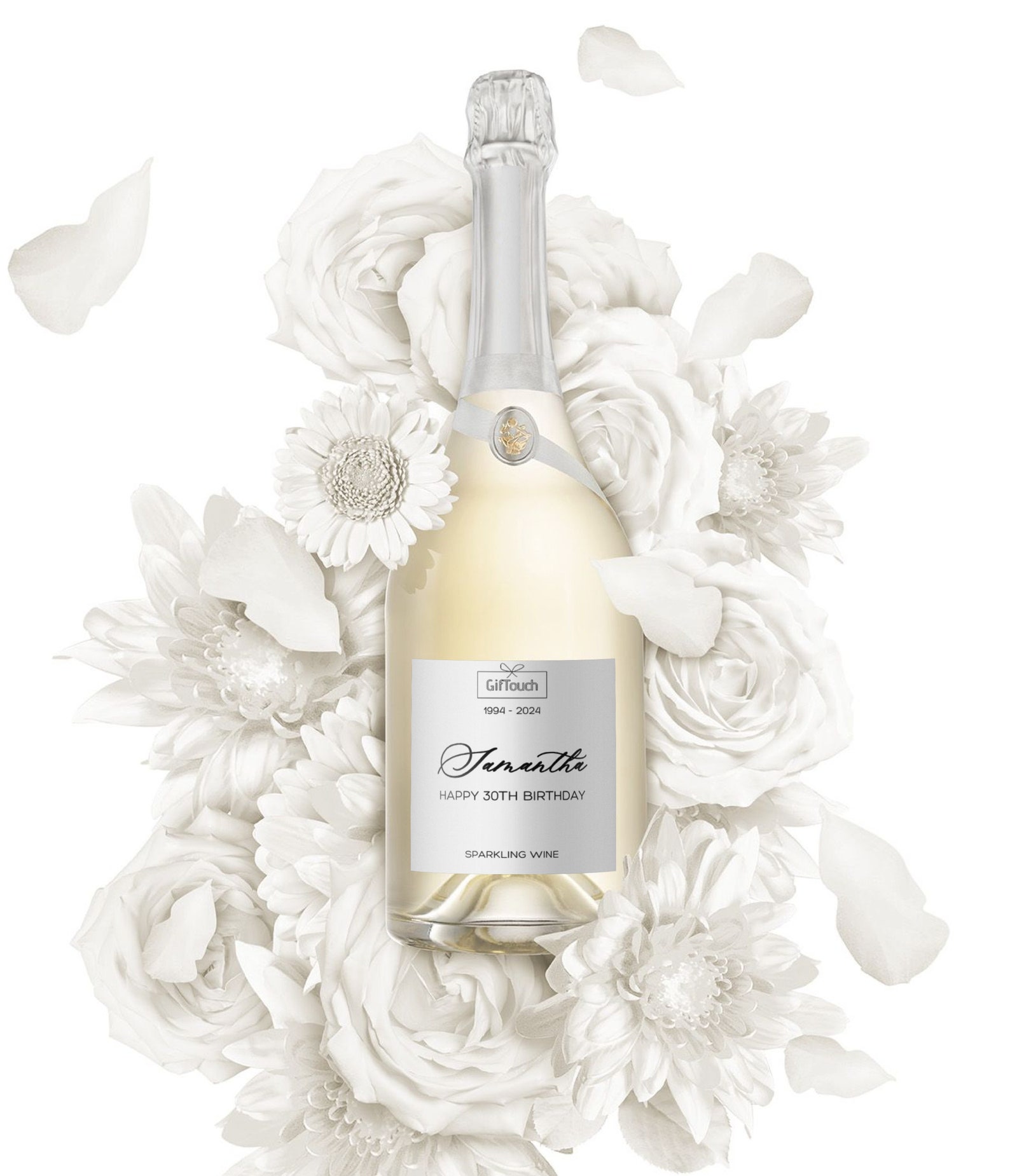 Personalized Prosecco Champagne Wine Label Sticker Wedding Gift ...