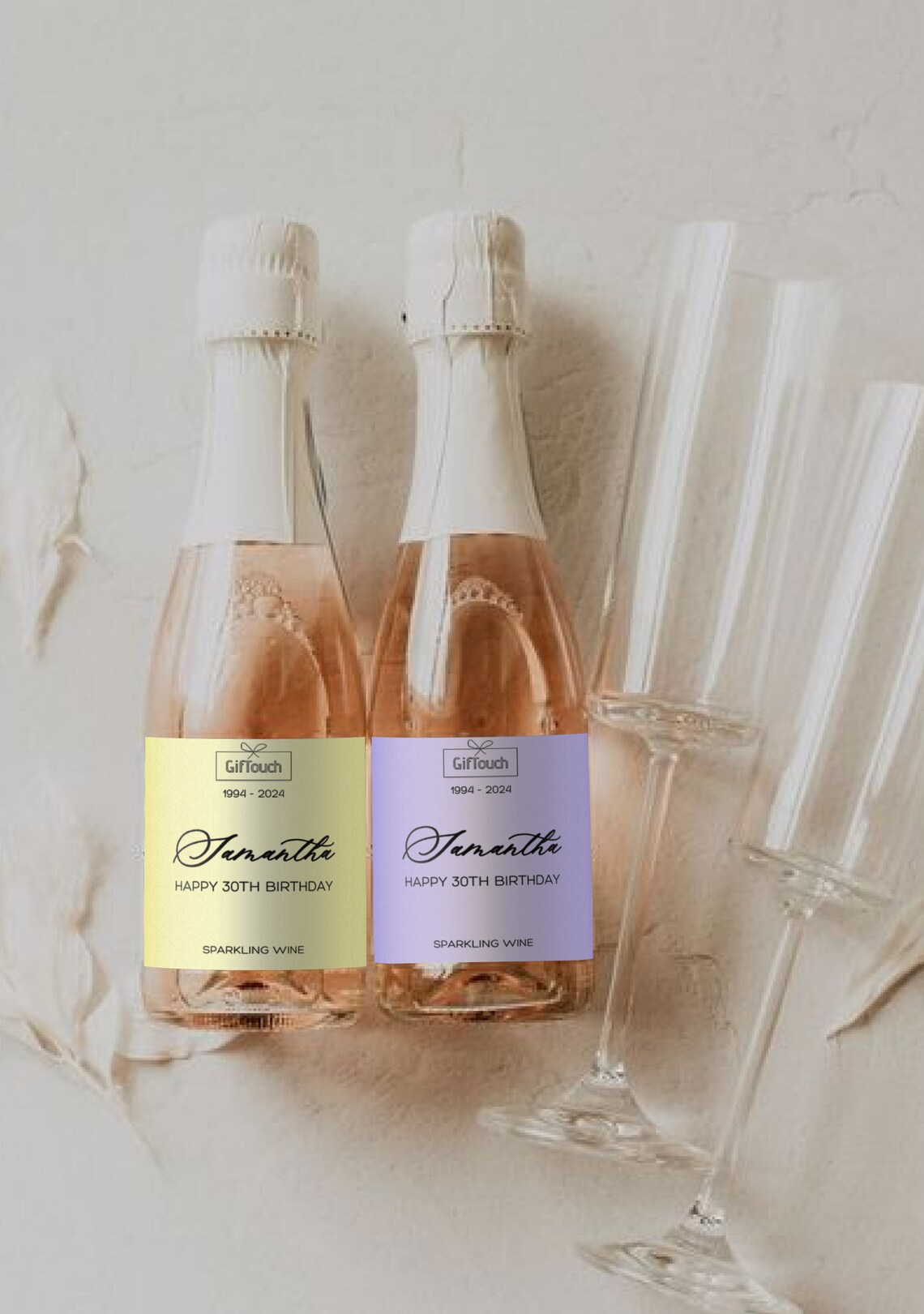 Personalized Prosecco Champagne Wine Label Sticker Wedding Gift ...