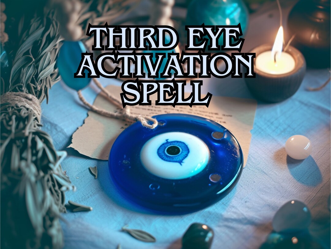 Third Eye Opening Spell, Activation Third Eye Spell - Etsy