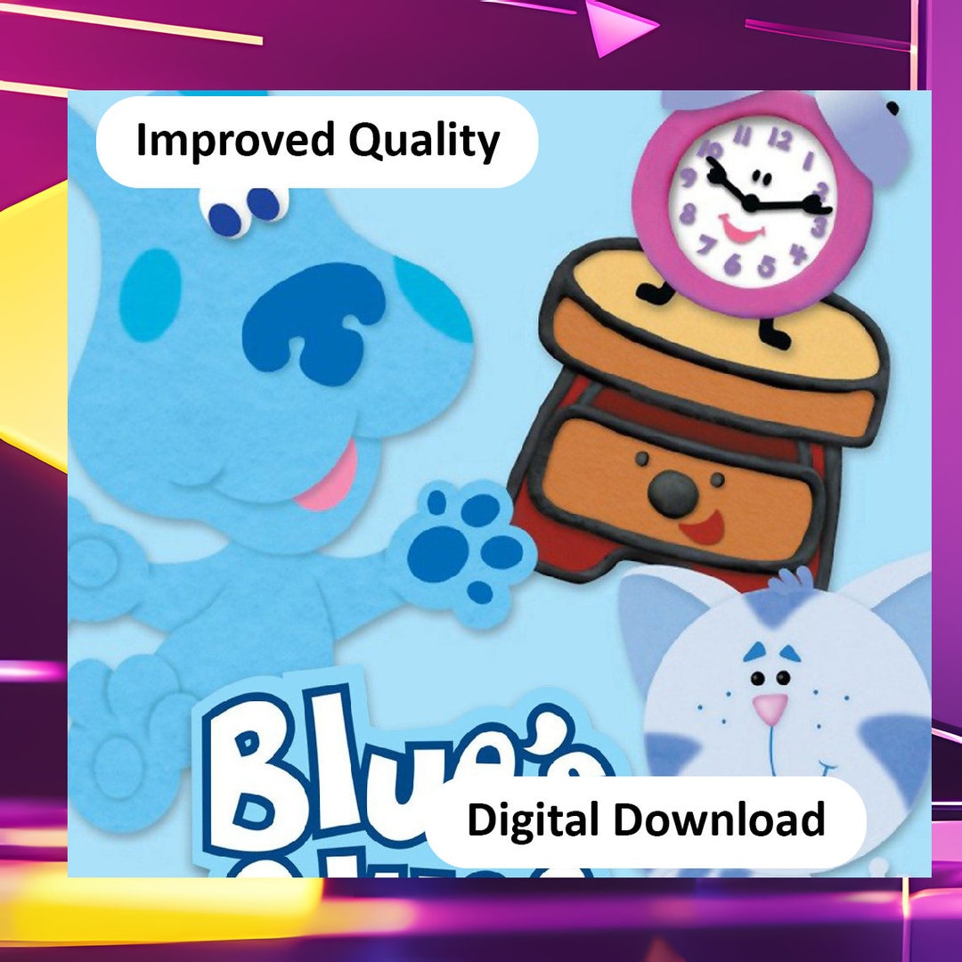 Blue's Clues Full TV Series 19962007: the Complete Series, All Episodes ...