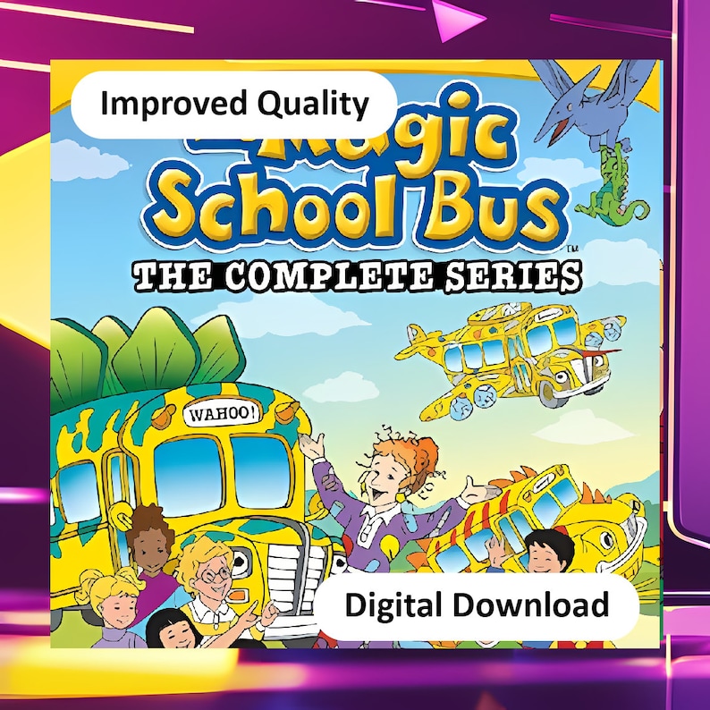 The Magic School Bus TV Series 19941997: the Complete Series, All ...