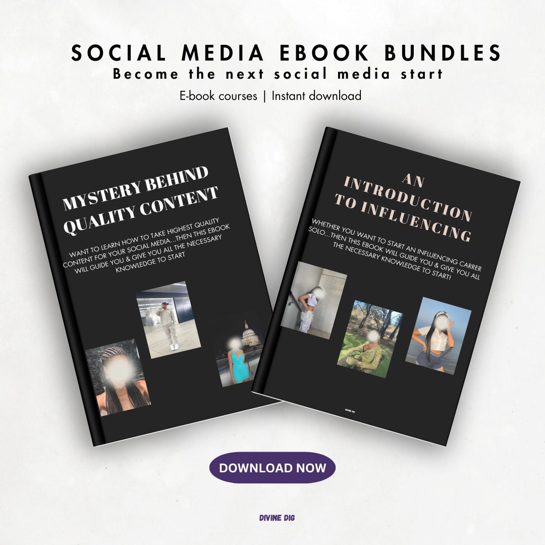 Ebook Social Media Bundles, Pictures for Social Media, Self-study, 2024 ...