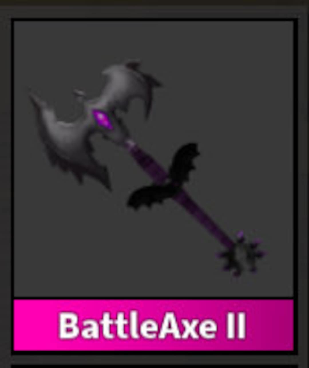 Read Desc : Murder Mistery 2 Mm2 Battle Axe II - Etsy