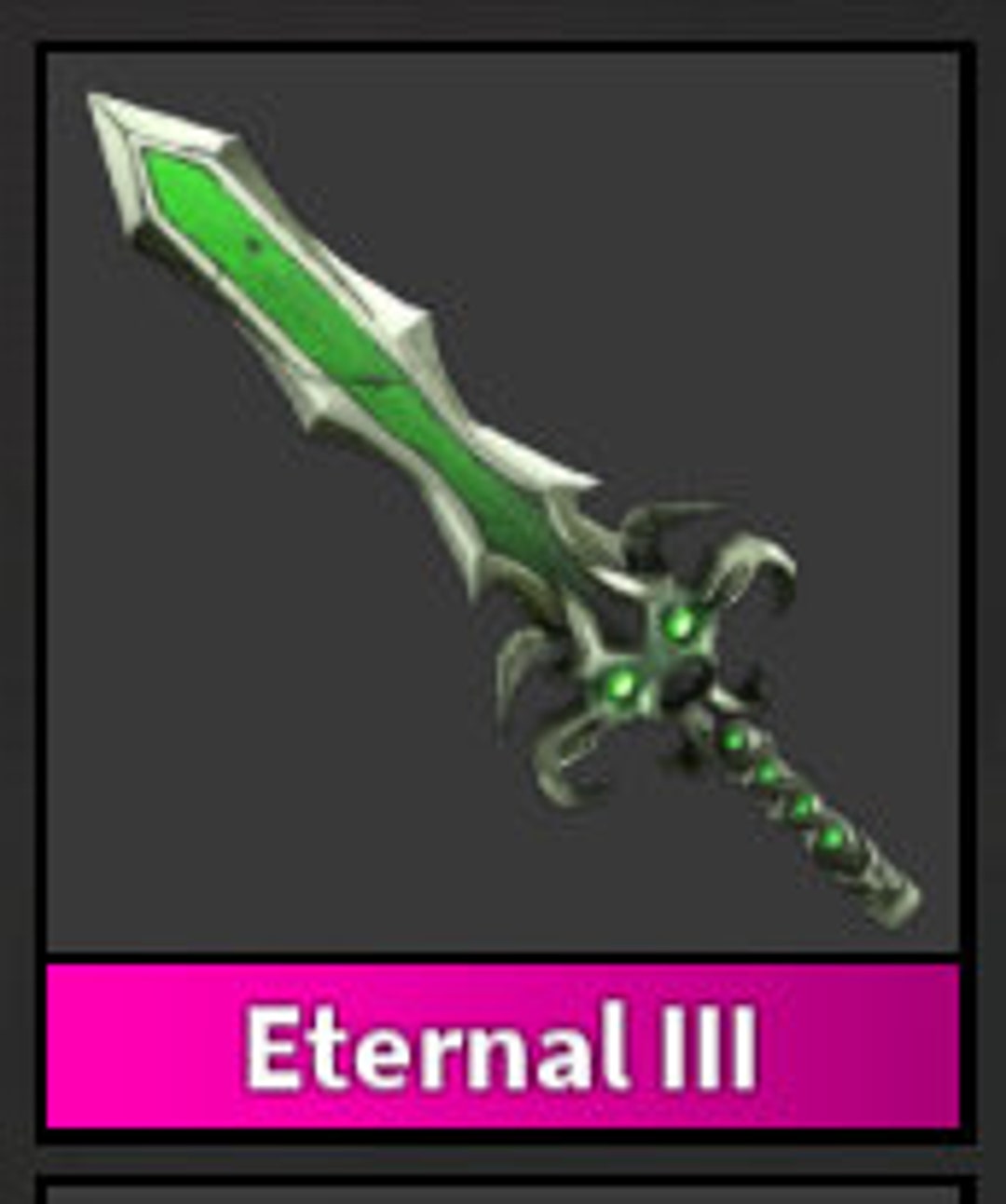 Murder Mistery 2 Mm2 Eternal III - Etsy